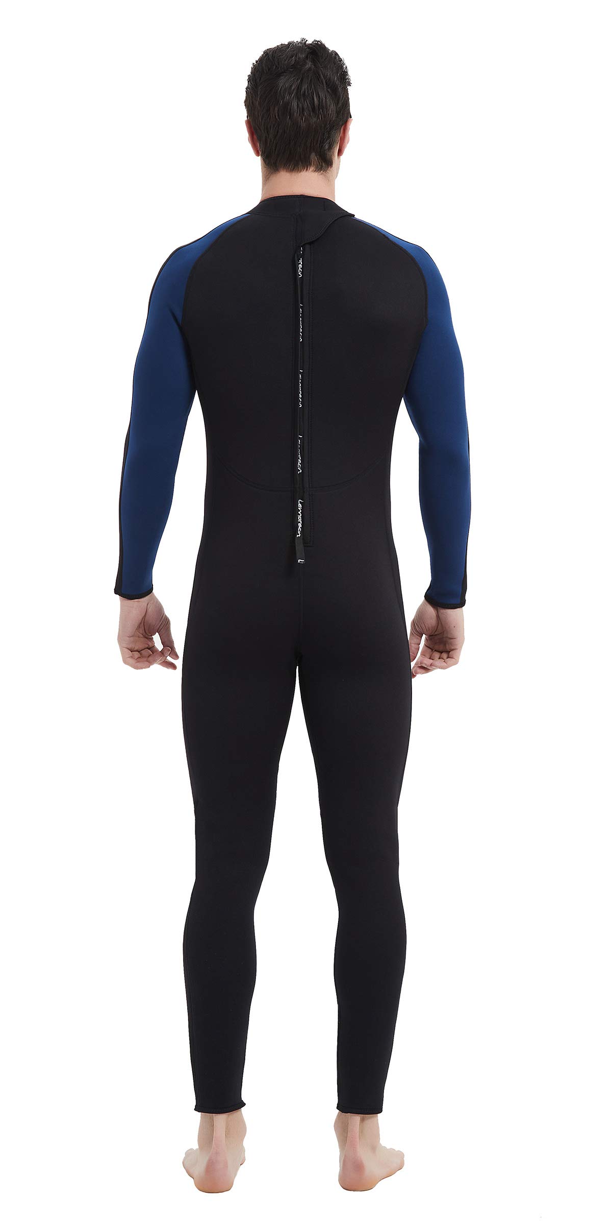 Lemorecn Wetsuits Jumpsuit Neoprene 3/2mm Full Body Diving Suit(3031,XL)