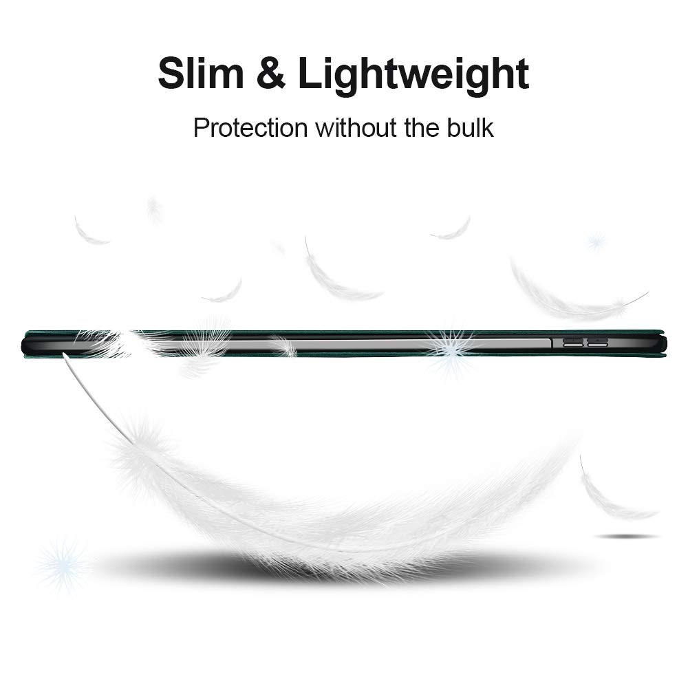 X-level Compatible with iPad Pro 11 Inch case 4th Generation 2022 / 3rd Gen 2021/ 2nd Gen 2020 / 1st Gen 2018 Slim Lightweight Protective with Soft TPU Shell Auto Wake/Sleep Smart ipad Cover,Green