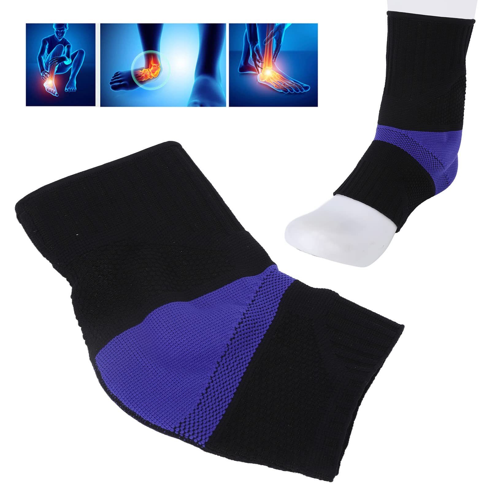 SALALIS Ankle Brace, Ankle Guard Swelling Relief Injury Reduction for Sports Man(XL)