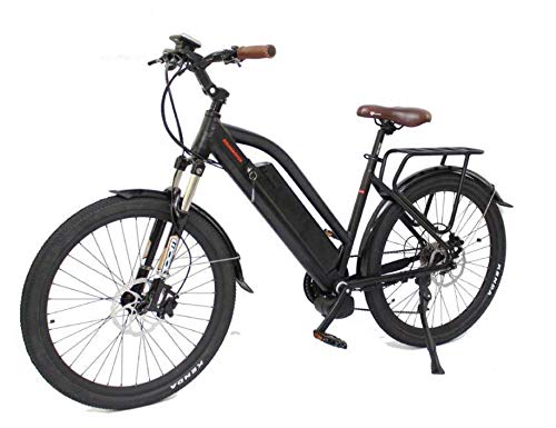 lundeng TSDZ2 48V 500W Brushless Geared Mid-Drive Motor eBike Conversion Kits with Integrated Controller, Torque Sensor and LCD Display VLCD5
