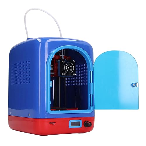 Kids 3D Printer, High Accuracy 0.6mm Nozzle Mini 3D Printer Easy Operation for PLA (US Plug 100‑240V)