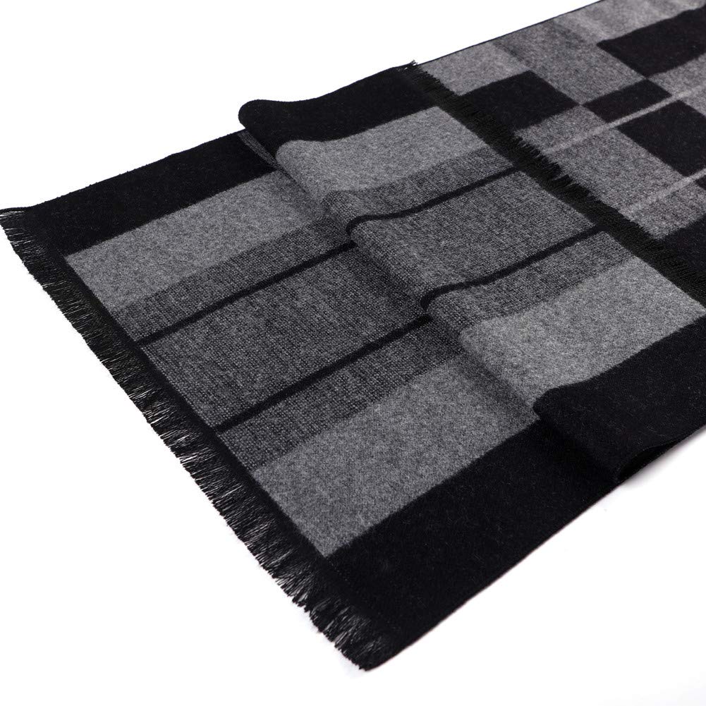 MANGATA CASA Cashmere Feel Scarf for Winter, Luxurious Unique Design Selection Scarf for Men & Women