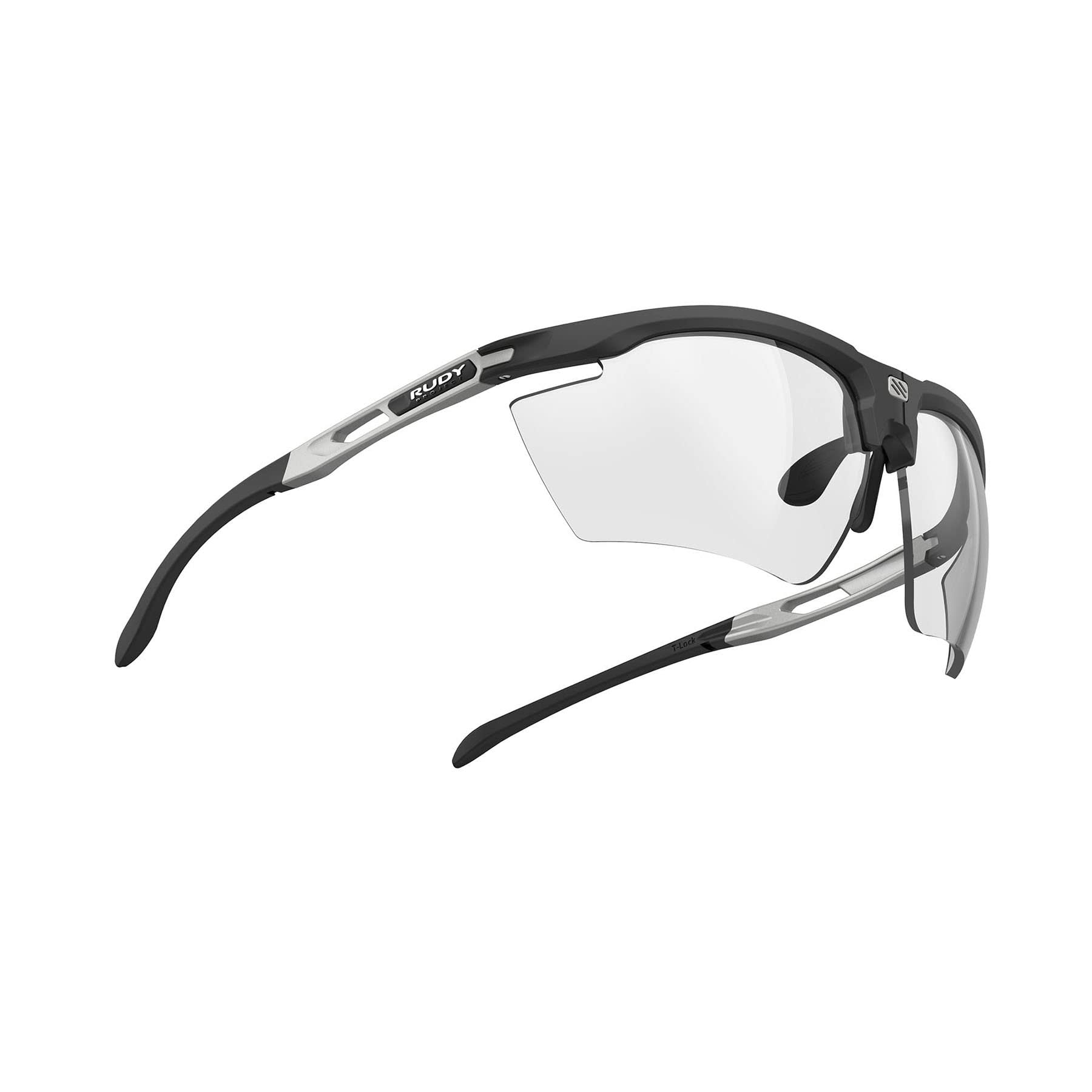 RUDY PROJECT RudyProject MUGNUS SP750597-0000 Sports Sunglasses, Light Gray/Multi-Laser Yellow