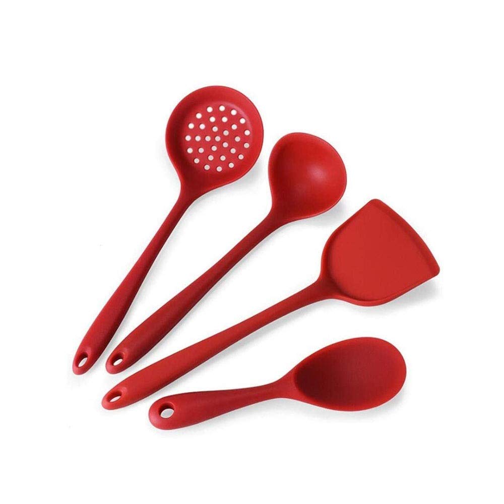 LMMDP Heat Resistant Silicone Cookware Set Nonstick Cooking Tools Kitchen Baking Tool Kit Utensils Kitchen Accessories