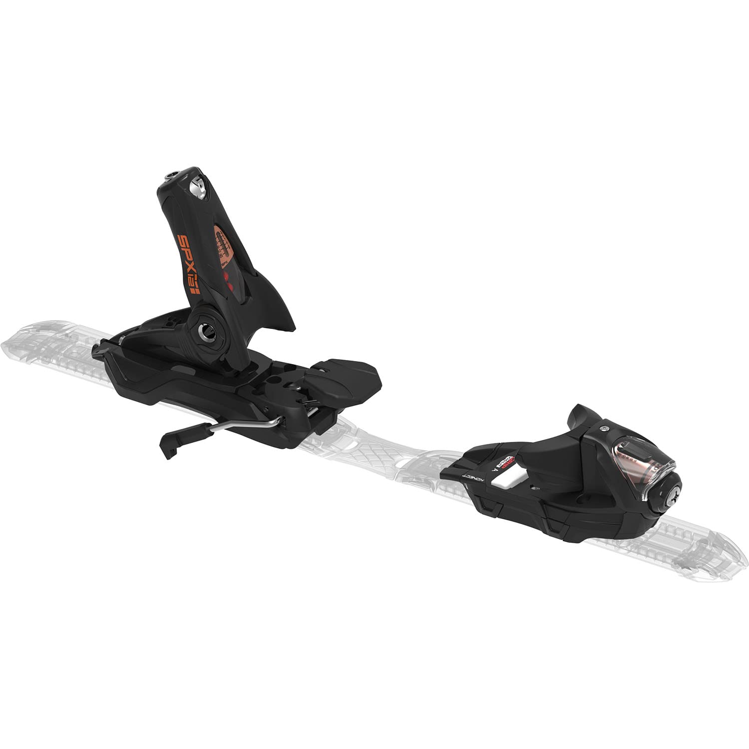 Rossignol React 6 Carbon Mens Skis 177 W/Xpress 11 GW Bindings Black/Orange