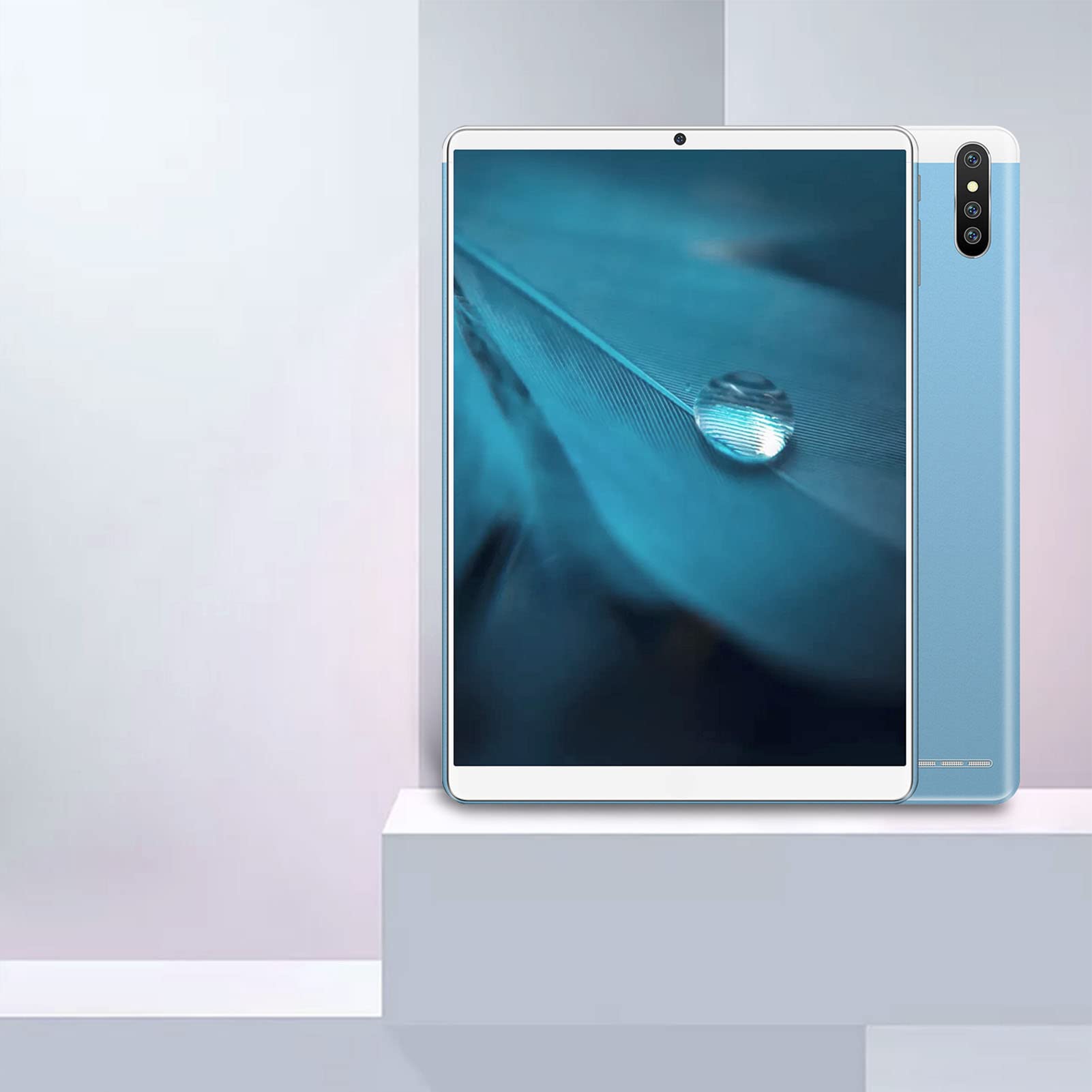PUSOKEI 10in Tablets 11 Tablet, Dual Sim Calling Tablet, 3GB RAM 64GB ROM, Octa Core Processor, IPS HD Touch Screen, 13MP Camera, 2.4G5G WiFi, 6000mah Battery