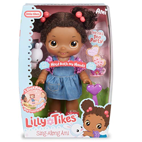 Little Tikes Sing-Along Ami 12-inch Lilly Tikes Preschool Doll for Ages 3 Years and Up