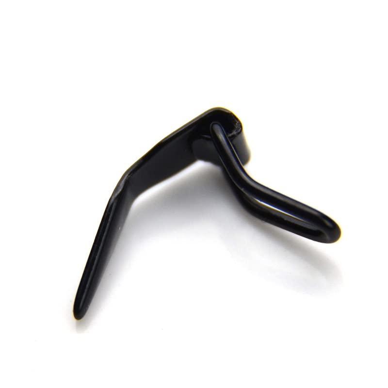 Luresport 20pcs Stainless Steel Hook Keeper for Lure Collapsible Rod Building Component Repair Fishing Rod DIY Accessory