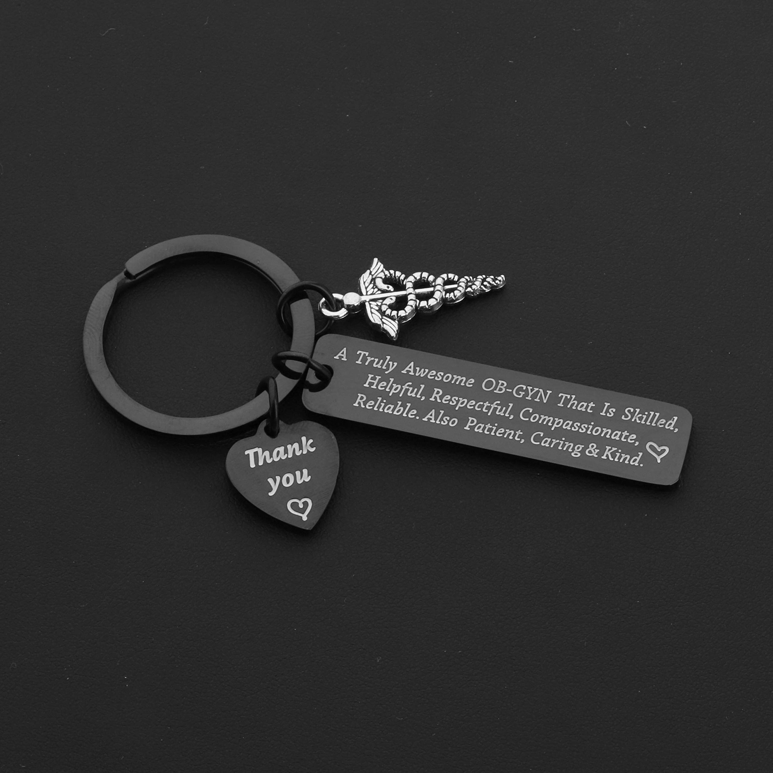 MAOFAED OBGYN Gift OBGYN Appreciation Gift Obstetrician Gynecologist Gift Baby Delivery Gift Midwife Gift Delivery Nurse Gift (great OBGYN black)