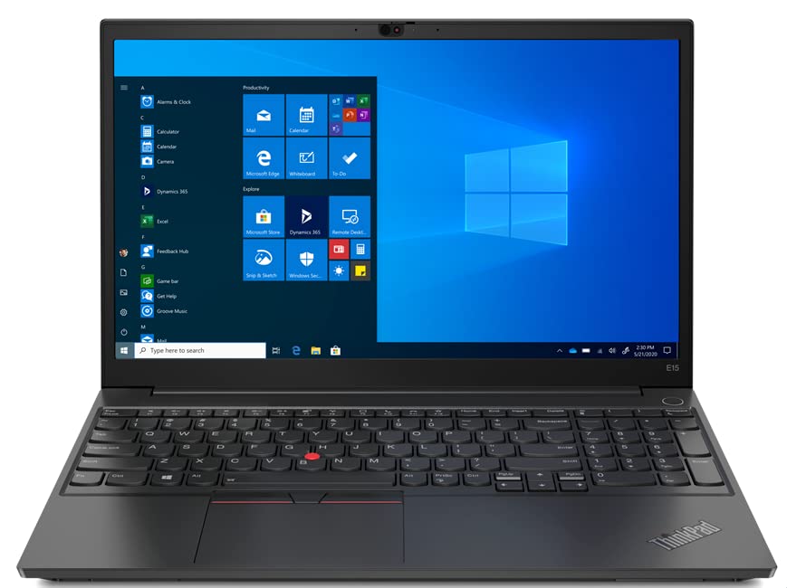XPI Lenovo ThinkPad E15 Gen 2 Business Laptop, 15.6" FHD (1920 x 1080) Non-Touch, 11th Gen Intel Core i7-1165G7, 16GB RAM, 512GB SSD, Webcam, Fingerprint Reader, Thunderbolt 4, Windows 10 Pro