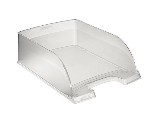 Leitz A4 Letter Tray, Jumbo, Clear, Plus Range, 52330003
