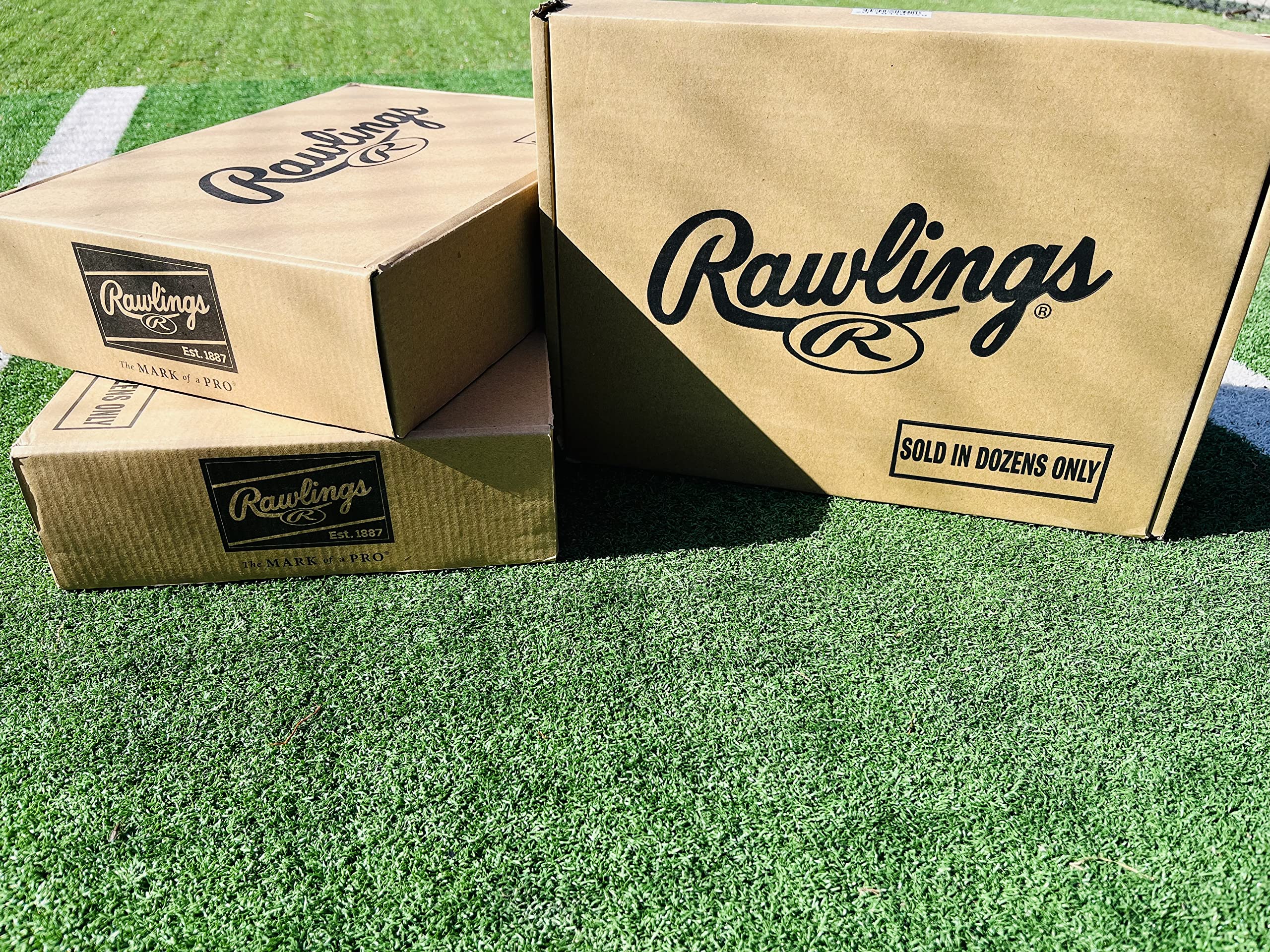 Rawlings | Senior Little League Baseballs | Competition Grade | RSLL1 | Youth/14U | 12 Count