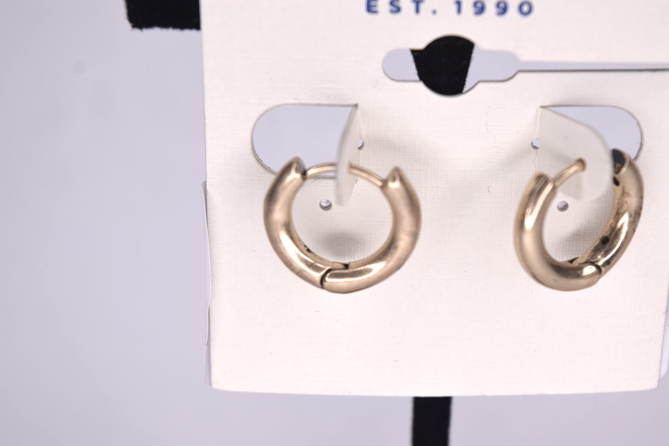 Lucky Brand Extra Small Mini Hoop Earrings 5/8"