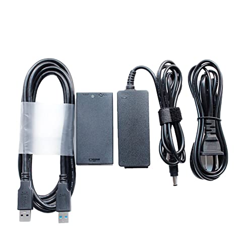 Smalibal Game Console Power Adapter High Speed Game Component EU/US Plug Game Controller 3.0 Adaptor AC Adapter with USB Charging Cable Compatible with One S/X US Plug