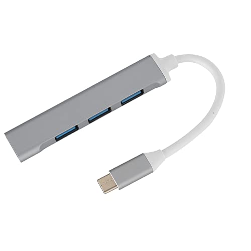 USB C Hub, 4 in 1 USB Adapter with 1 x USB 3.0/3 x USB2.0, 4 Ports USB Type C to USB Hub Adapter, Portable USB Docking Station