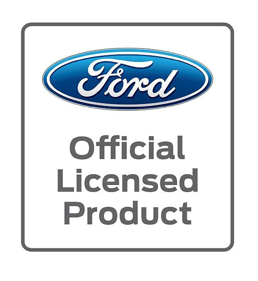 Lucky Ride MUSTANG PONY HOODIE GRILL WITH FORD CAR HOODED SWEATSHIRT, Char, L