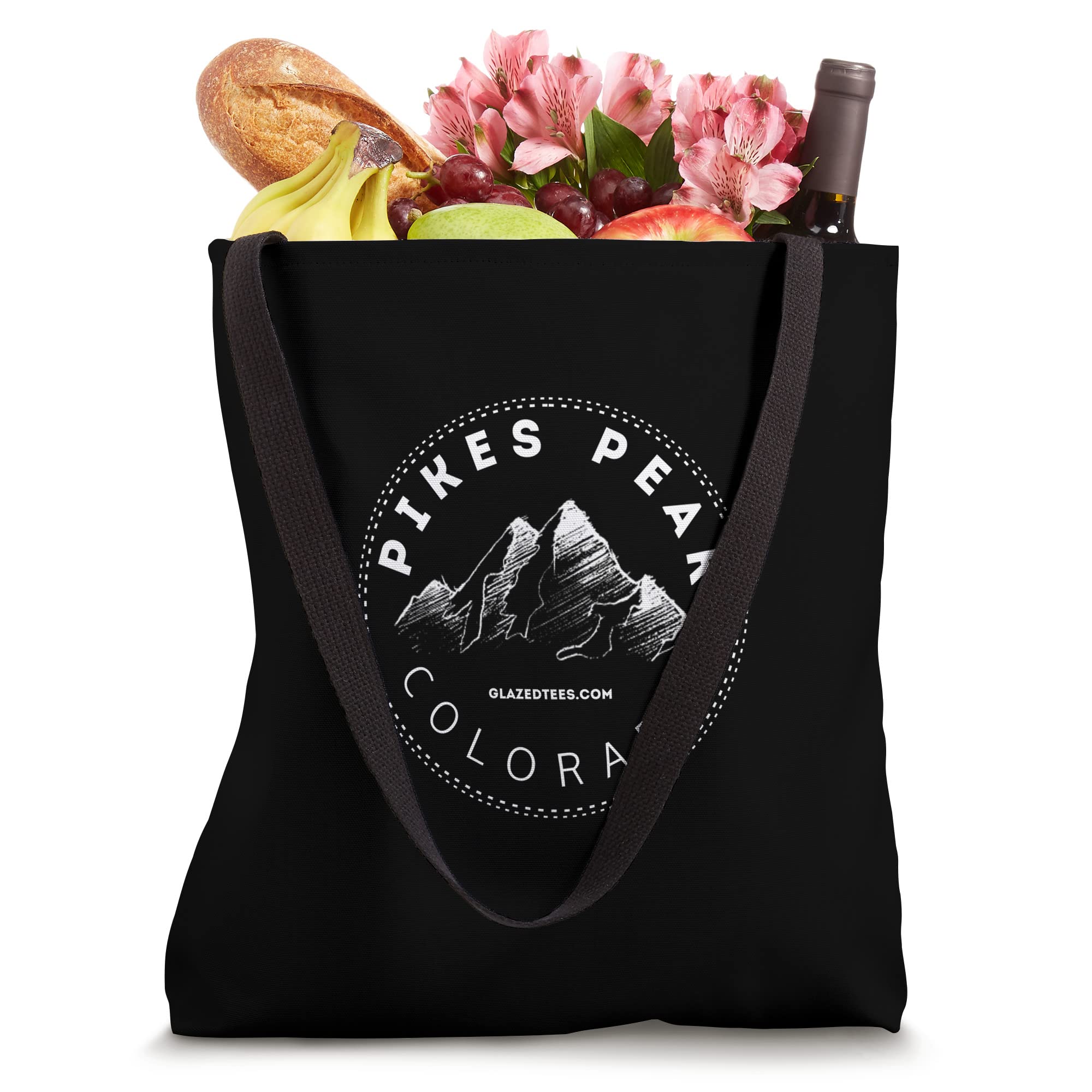 Pikes Peak Colorado Mountain Adventure Tote Bag