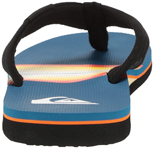 Quiksilver Men's Molokai Layback Flip Flop Sandal, Blue 4, 10