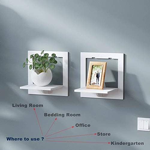 WYKDD Wall Shelf Free Punching Wall-Mounted TV Background Wall Hanger Bedroom Balcony Bedside Wall Creative Flower Pot Stand (Color : Black)