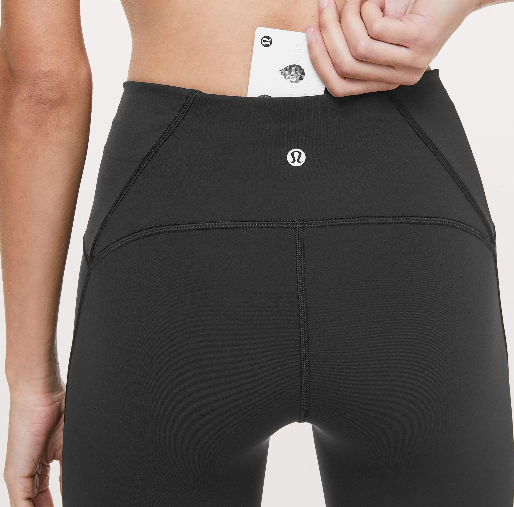 lululemon Train Times Pant 7/8 Yoga Pants (Black, 2)