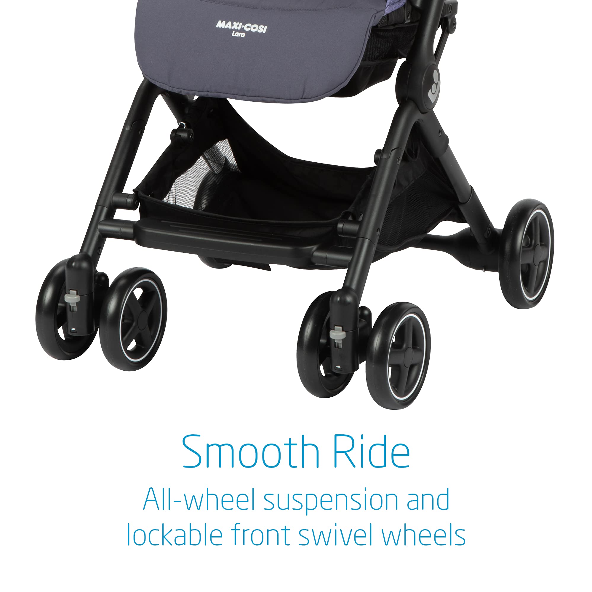 Maxi-Cosi Lara Lightweight Ultra Compact Stroller, Tetra Plum