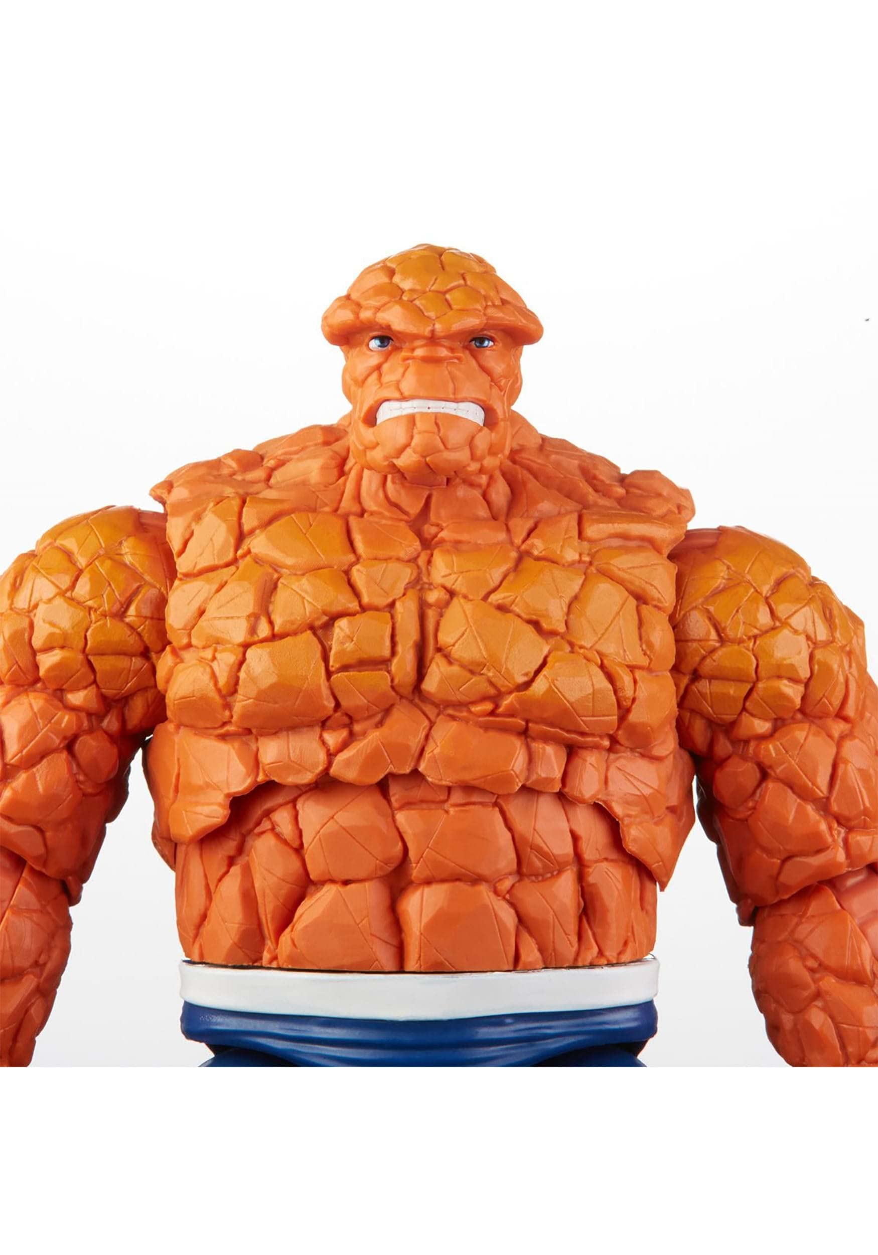 Marvel Hasbro Legends Series Retro Fantastic Four Thing 6-inch Action Figure Toy, Includes 3 Accessory