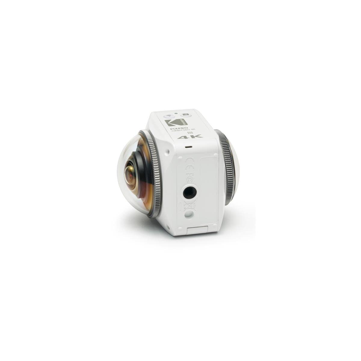 Kodak ORBIT360_4K-WH3 PIXPRO ORBIT360 4K 360° VR Camera Satellite Pack, White