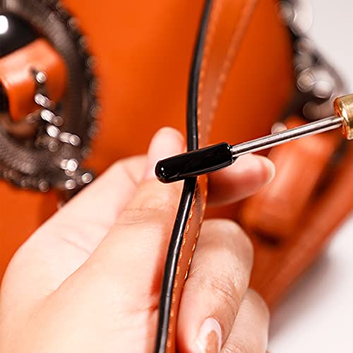 Leather Edge Paint,Black Kote Color Coated Leather Frame, Wallet, Shoulder Bag, Backpack, Leather, Edge Repair, Leather Repair Tool (Black)
