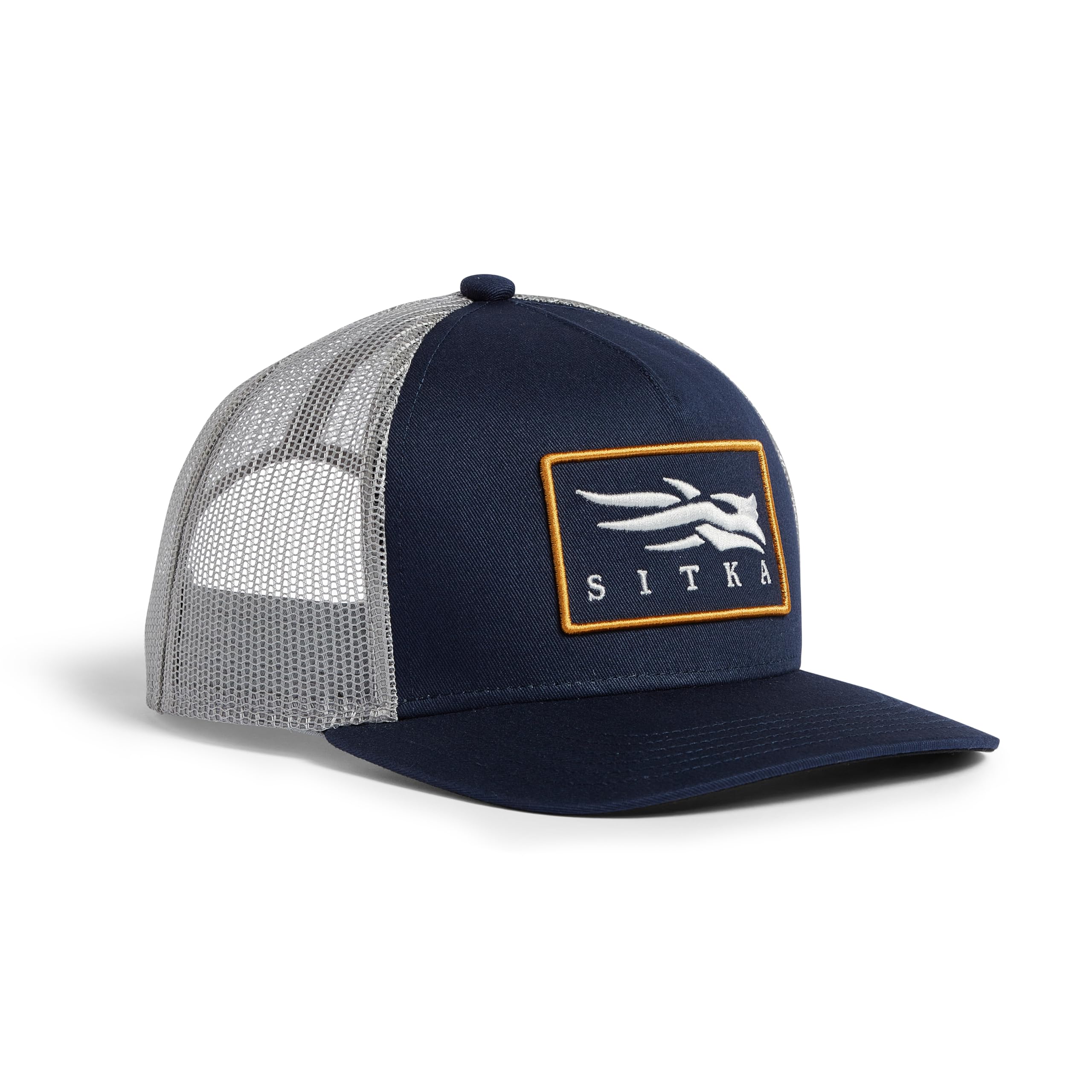 SITKA Gear Men's Icon Patch Hi Pro Trucker Cap, One Size Fits All, Eclipse