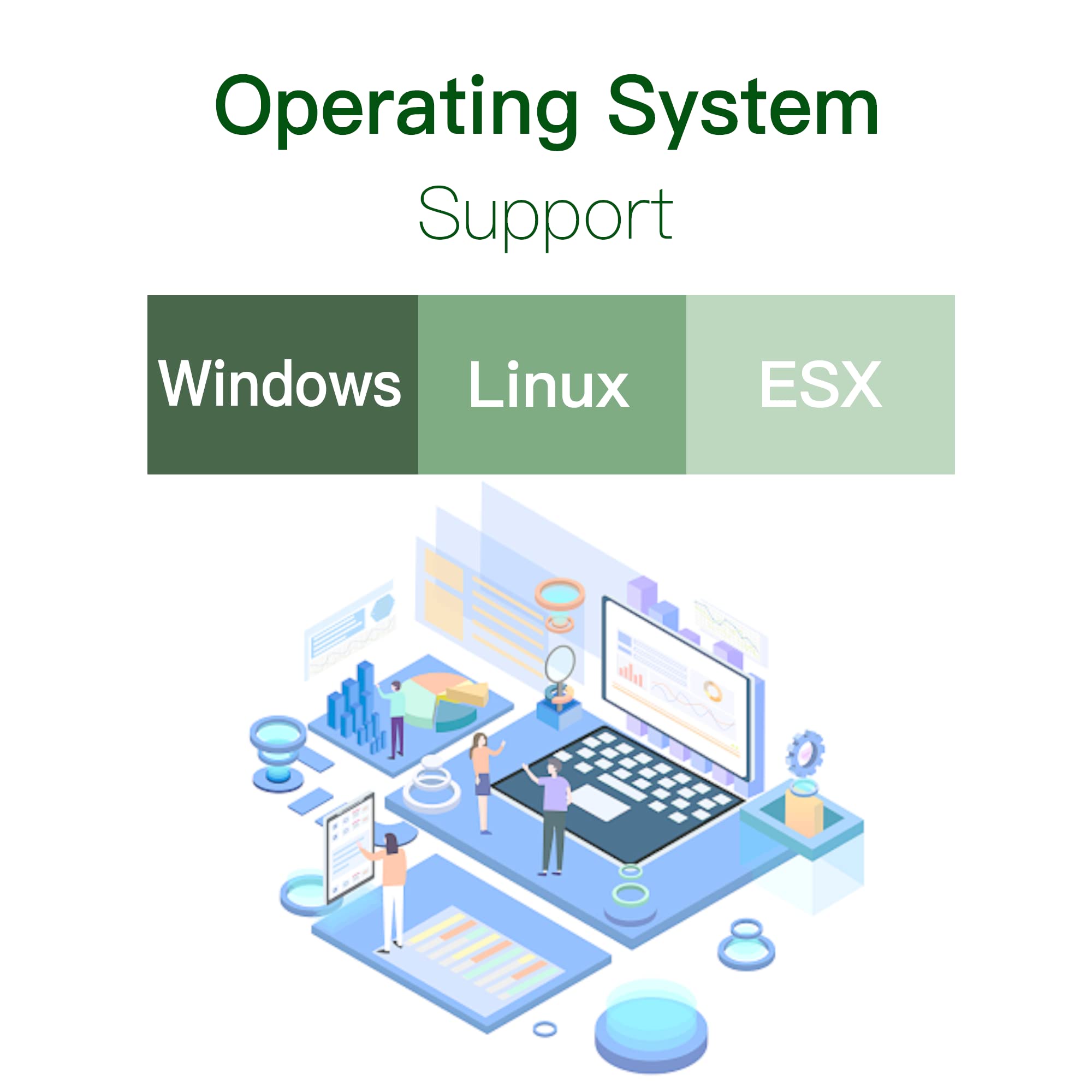 XZSNET 10G Network Card with Intel 82599EN Chip, 10GB PCI-E NIC Compare to Intel X520-DA1, Single SFP+ Port PCI Express Ethernet Adapter Support Windows/Windows Server/Linux/Freebsd/VMware ESXi