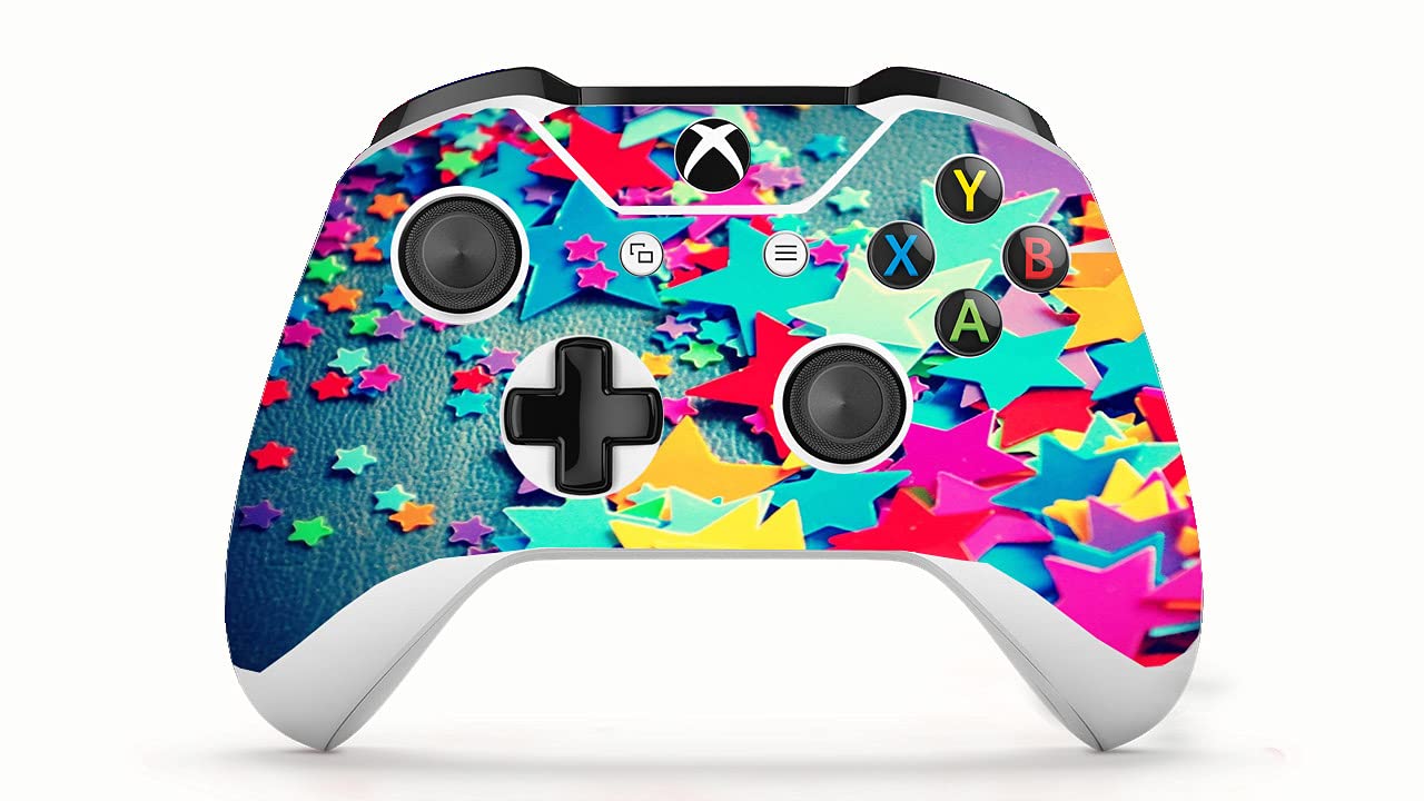 RALAN [2PCS] Whole Body Vinyl Sticker Decal Cover Skin for Xbox One Controller - 2pcs. (q9q10)