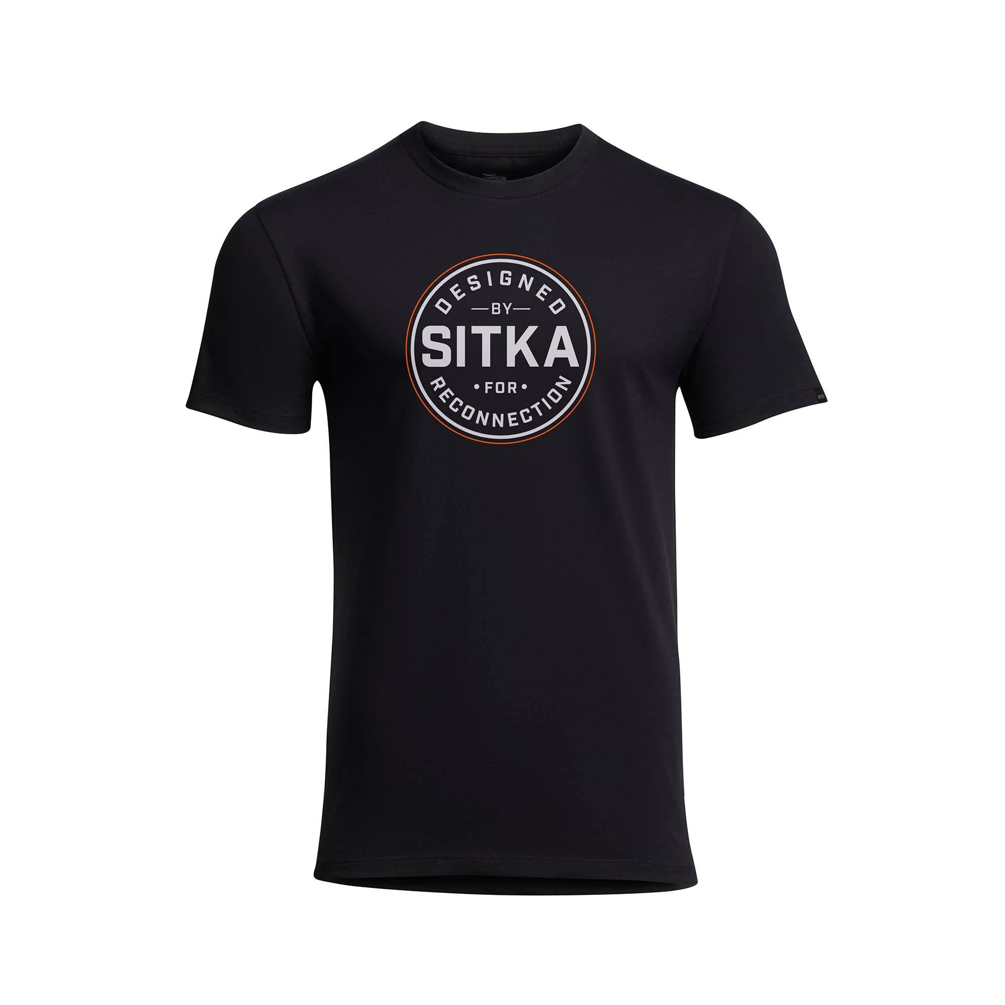 SITKA Gear Men's Everyday Reconnection Tee, Sitka Black, XL