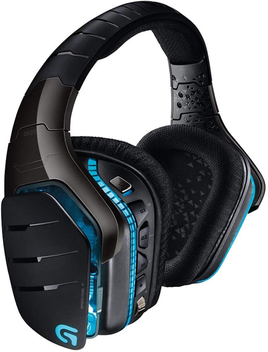 Logitech G933 Gaming Headset Wireless 7.1 Surround, 981-000599 (Wireless 7.1 Surround)