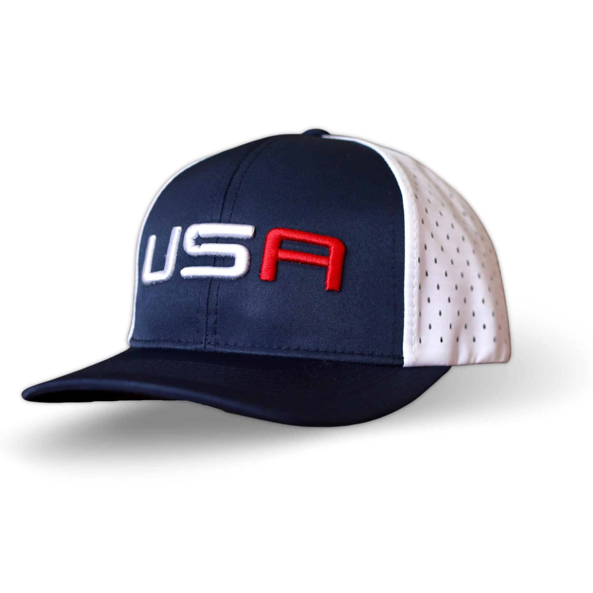 LiberTee Shirts Team USA Trucker Hat, USA Unisex One Size Fits Most Hat Navy/White