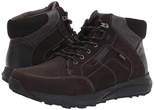 Nunn Bush Men's Excursion Waterproof Moccasin Toe Hiking Outdoor Chukka Boot with KORE Comfort Technology, Grey, 12