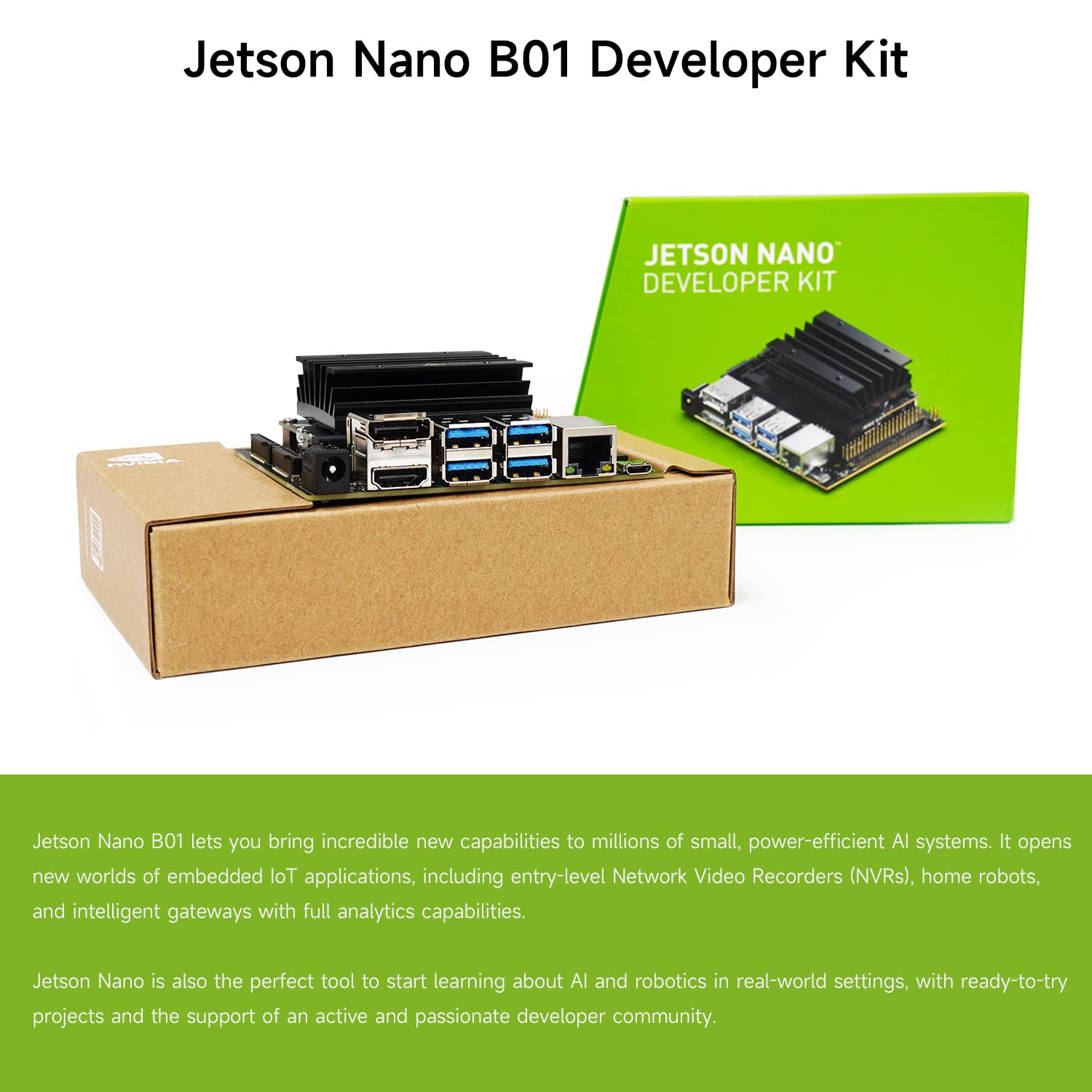 Yahboom Jetbot Mini AI Robot Car with Jetson Nano B01 Kit