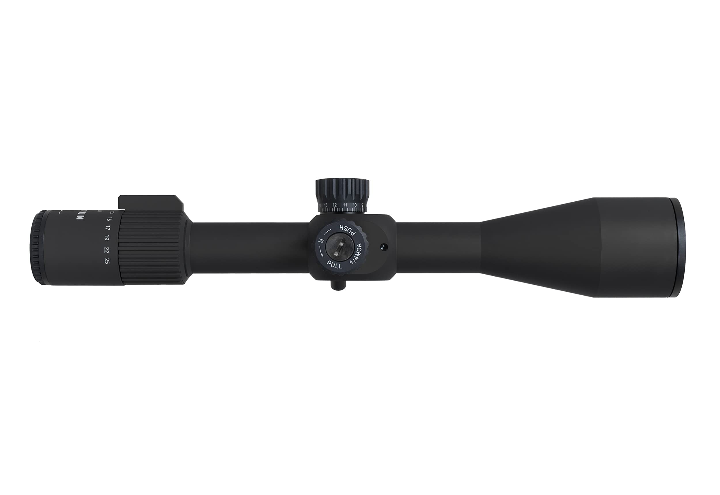 Monstrum G3 5-25x50 First Focal Plane FFP Rifle Scope with Illuminated MOA Reticle and Parallax Adjustment | Black