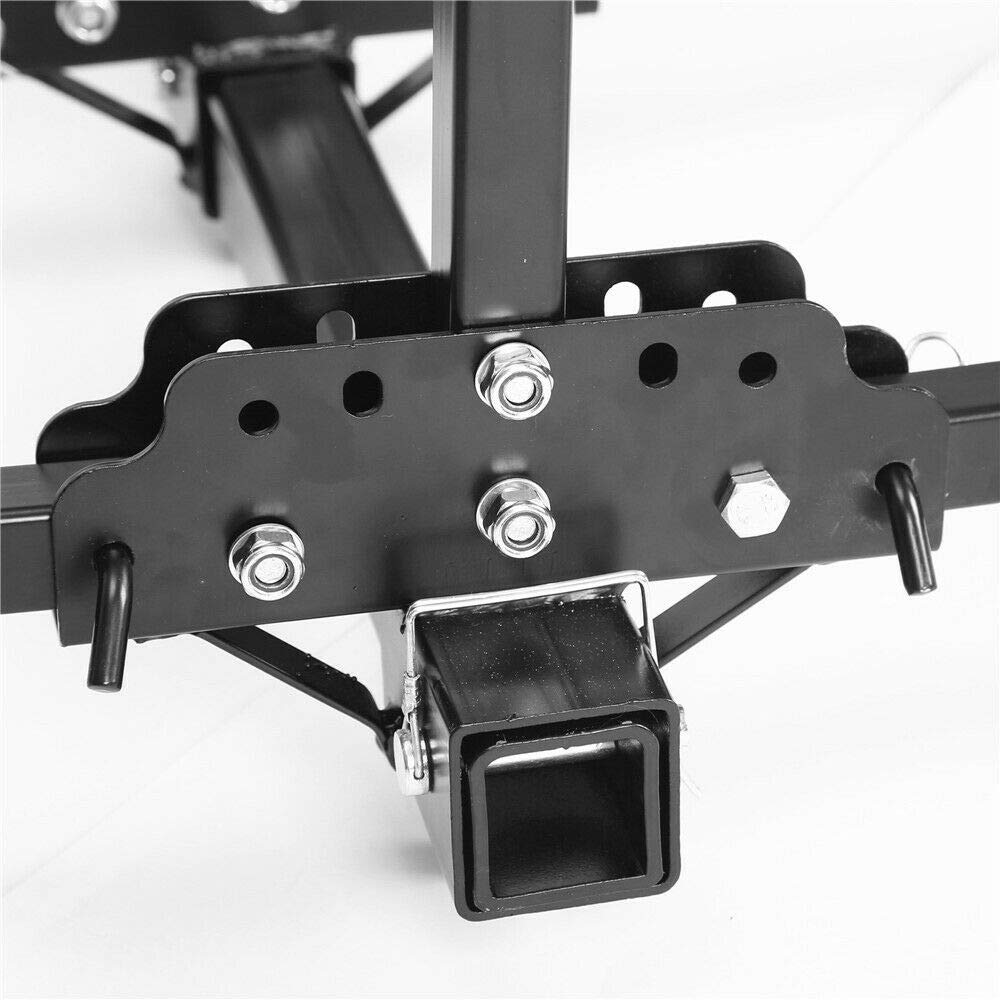 Luyao 4 Bike Bicycle Carrier Hitch Receiver Heavy Duty 2'' Mount Rack Truck SUV