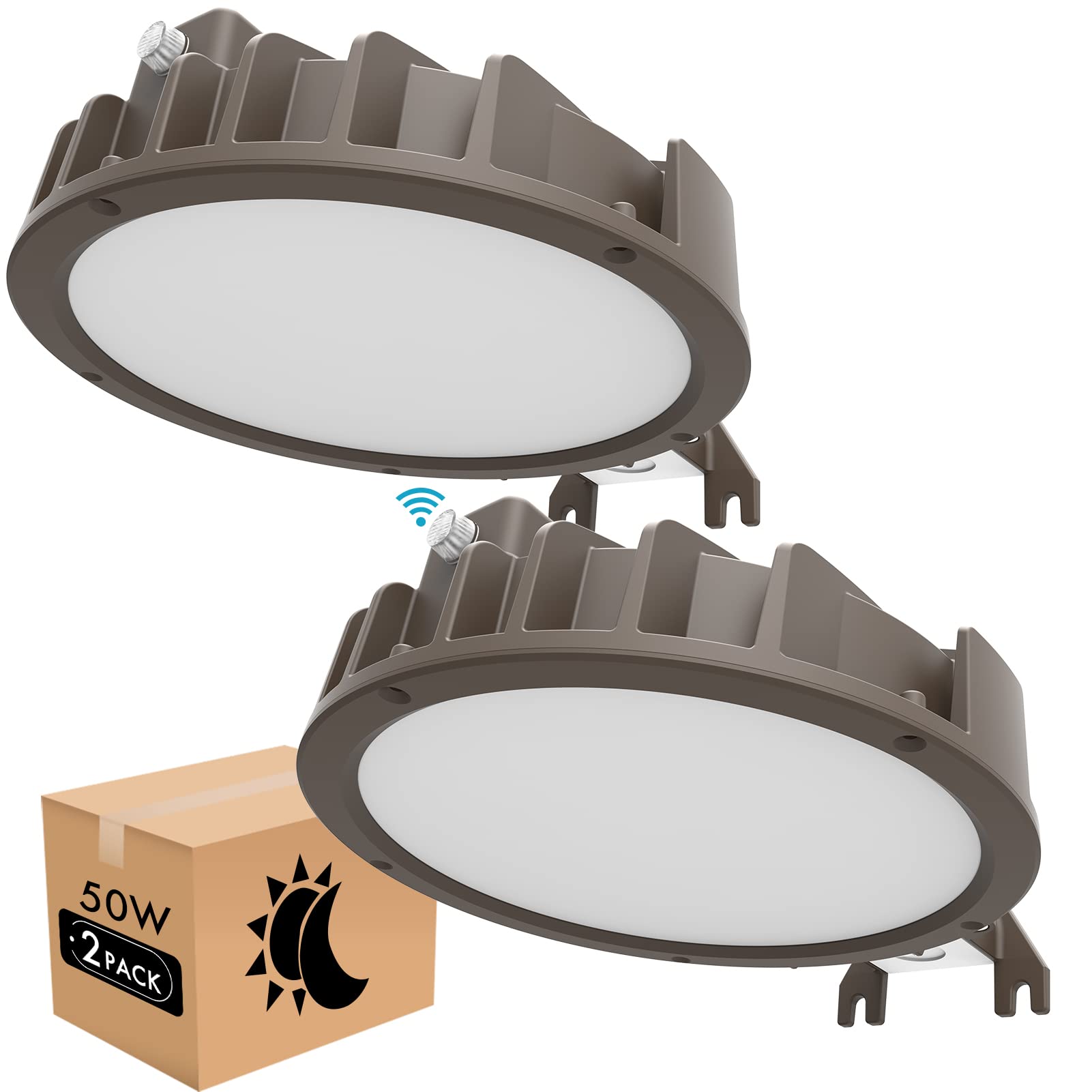 Lightdot LED high Bay Shop Light, 5000K Daylight Linear Hanging Light for Warehouse Workshop Gyms