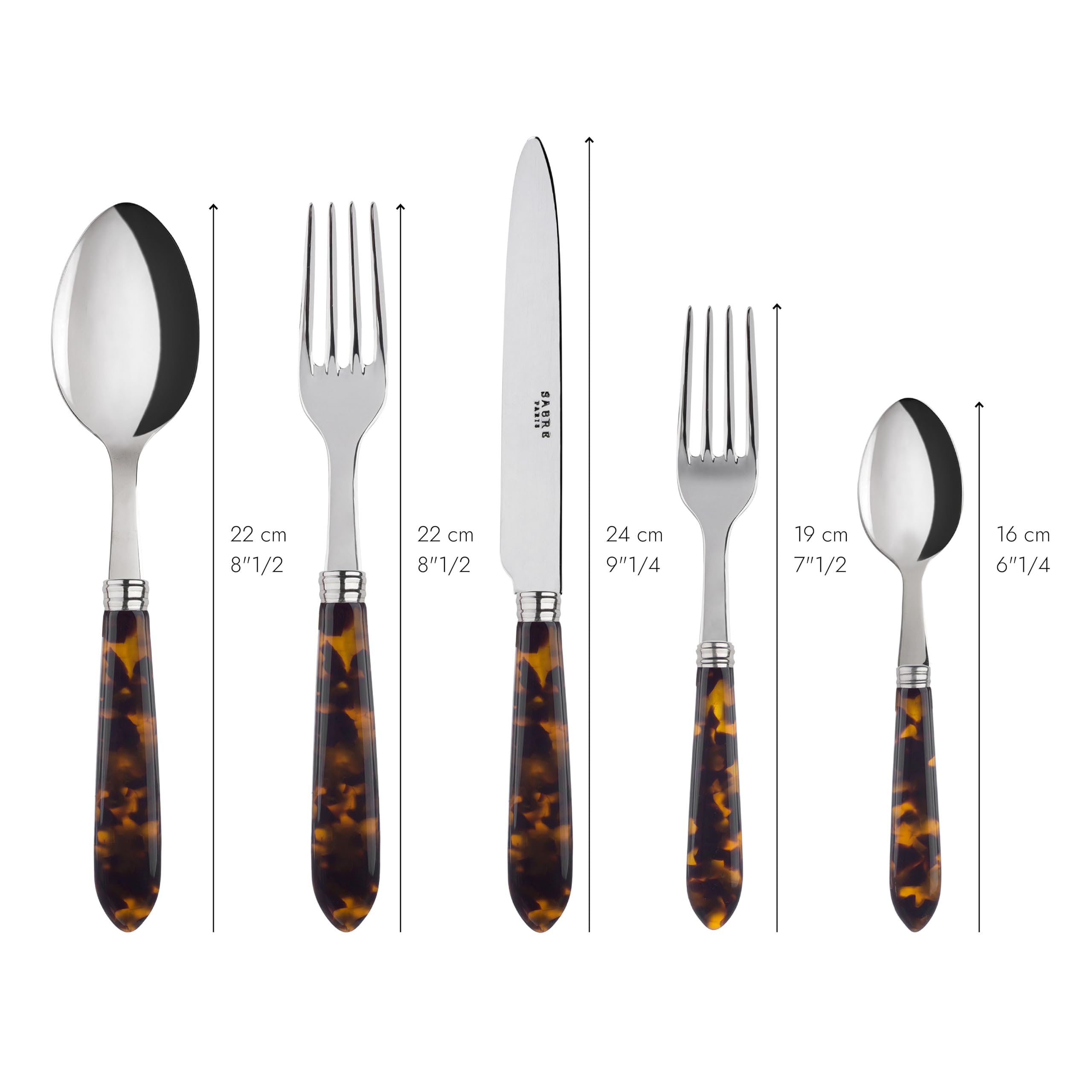 Sabre Paris, Tortoise 5-piece place Setting