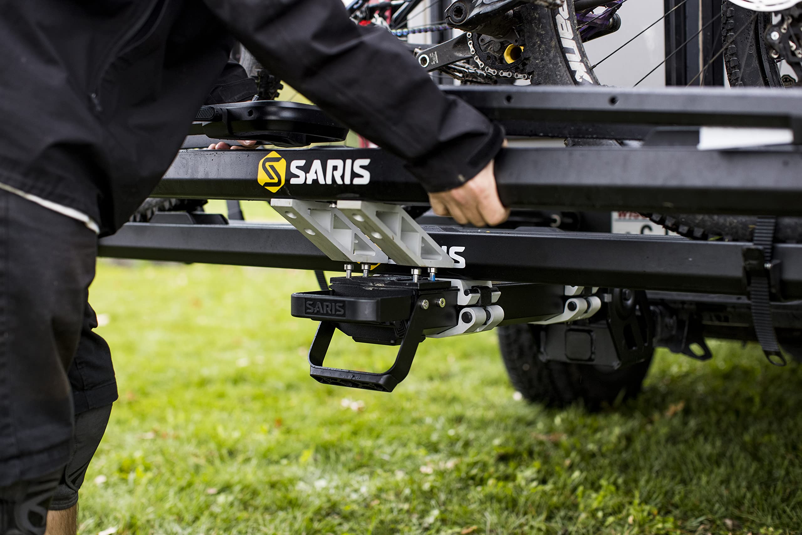 Saris MHS Bike Carrier Modular Hitch System for Cars, Trucks and SUVs, Precision Machined Aluminum Bike Rack
