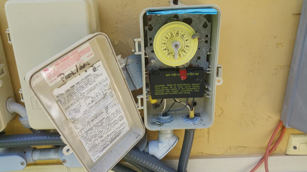 Swimming Pool Timer Door Replacement