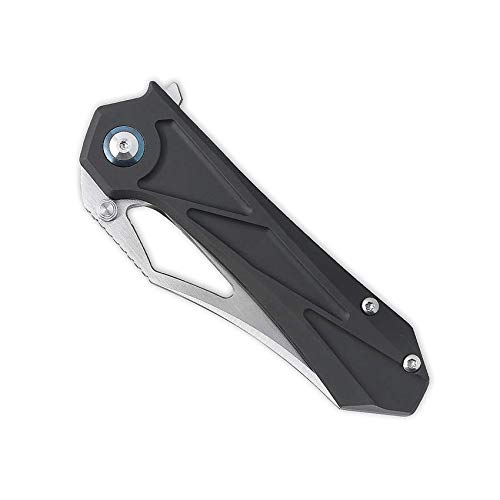 Kizer Maestro Pocket Knife Flipper Knife, S35VN Reverse Tanto Blade Titanium Handle, Ki4529