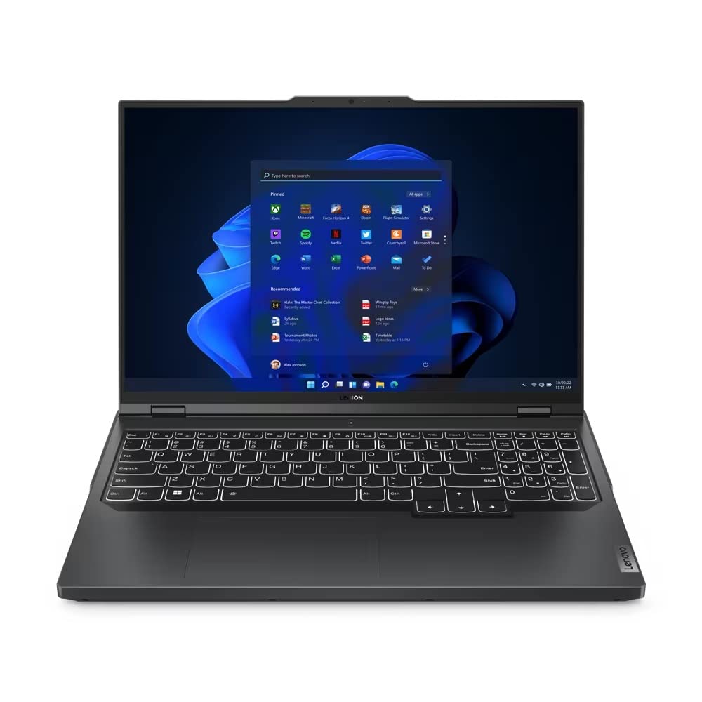 Lenovo Legion Pro 5 Gaming Laptop, 2023, 16" 2560 x 1600 240 Hz, 13th Intel Core i9-13900HX 24-Core, NVIDIA Geforce RTX 4070 8GB, 24GB DDR5, 2TB SSD, Windows 11 Pro, Backlit Keyboard, Onyx grey
