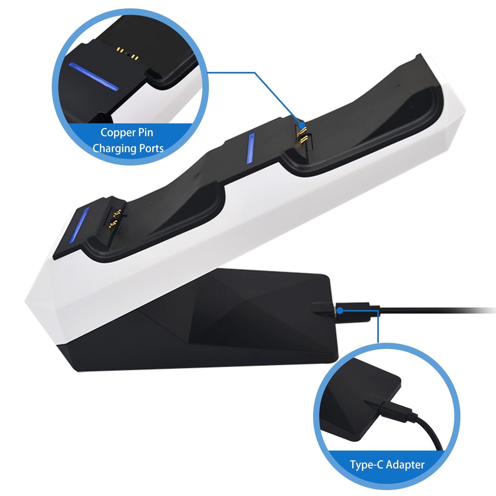 NexiGo PS5 Controller Charger