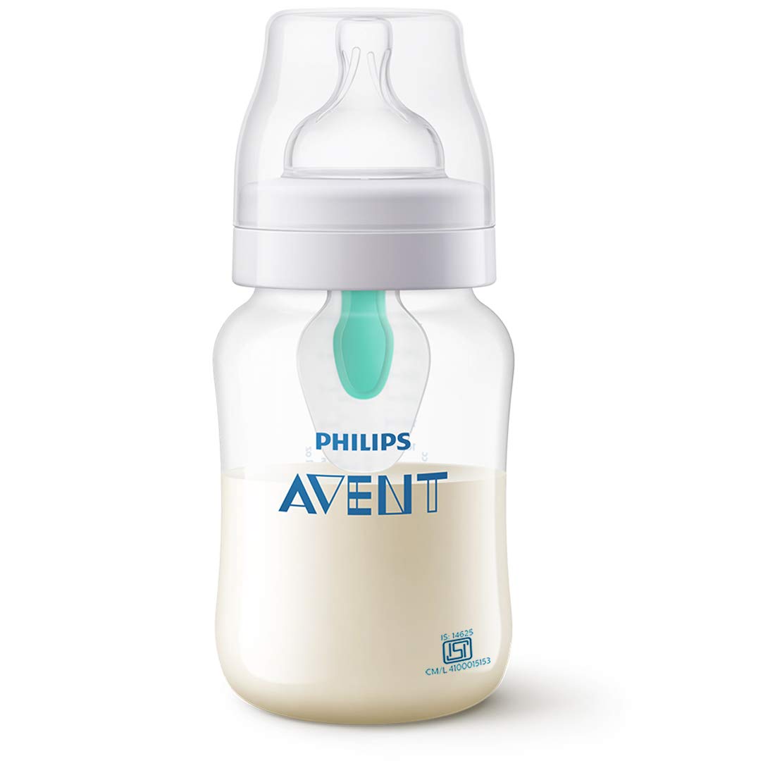 Philips Avent Anti-colic Bottle with AirFree vent 4oz 1pk, SCF400/14