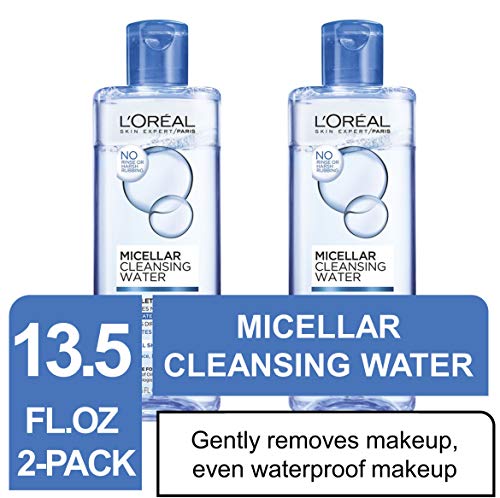 L'Oreal Paris Micellar Cleansing Water Complete Cleanser, 2 count
