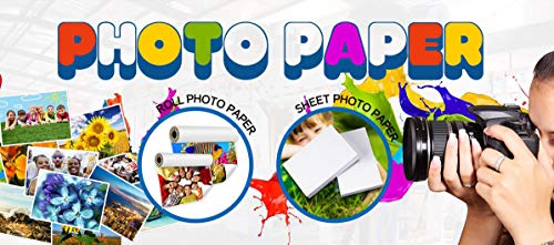 Photo Printing paper Glossy Inkjet Best Picture 4x6 4R Size 100 sheets weight 230gsm for All Inkjet Printers