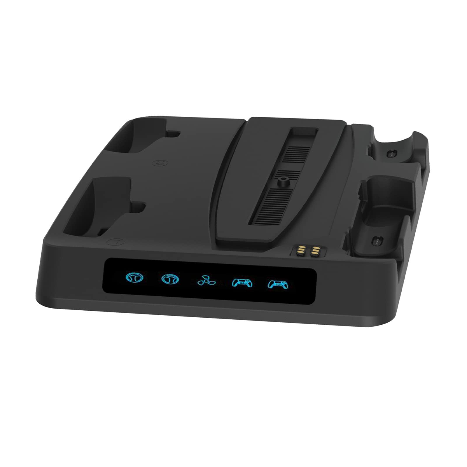 SamFansar Controller Charging Station Quick Charge Professional VR Headset Glasses Headphone Storage Stand Black