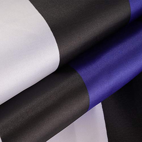 Thin Blue Line American Flag - 3x5 Blue Stripe American Matter Police Flags - USA Honoring Law Enforcement Officers Banner Flags Outdoor Indoor